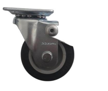 Rodizio Giratório Para Móveis Roda Pvc Com Freio Glap 210 Fp ...