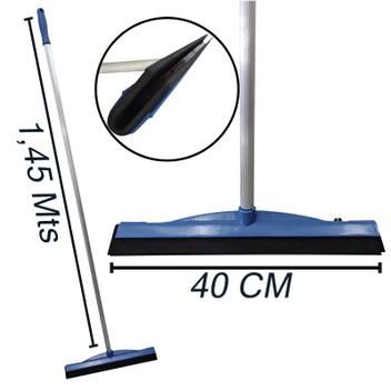 Rodo Com Cabo Alumínio 40 Cm Profissional Limpa e Seca Tudo ...