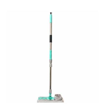 Rodo Mop P/ Pano De Chão Microfibra 2 Refil Cabo Telescópio Garra ...
