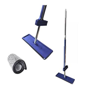 Rodo Mop Retangular 360 De Limpeza Esfregão Flat 2 Refis - MK - Mop ...