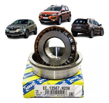 Rolamento Cambio Renault Duster Captur Oroch Sandero Ec12567 - Girar ...