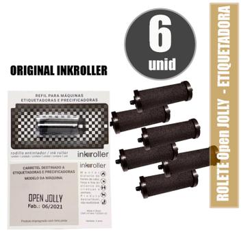 Rolete 06 unid para etiquetadora open jolly - INKROLLER - Tinteiro para Etiquetadora - Magazine ...