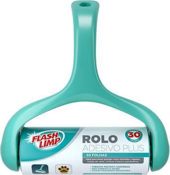Rolo adesivo tira pelos 30 folhas flashlimp plus - Rolo Tira Pelos ...