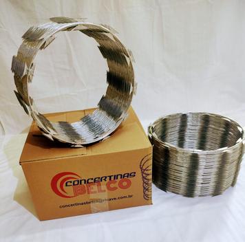 Rolo concertina diâm 45 cm simples 10 metros - CONCERTINA BELCO ...