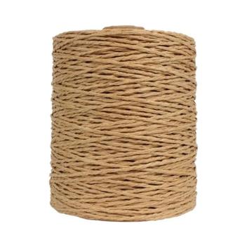 Rolo de Fio de Palha de Ráfia Natural (280-300m) para Tricô, Crochê e DIY - Armarinhos ...