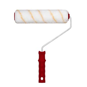 Rolo De Tinta Sintético De Lã Com Suporte 23 cm Durín - Rolo de Pintura ...