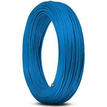 Rolo Fio Cabo Automotivo Cobre Cabinho Som Azul 1,00mm 100m - Permak ...