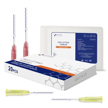 Roscas PDO para Lifting Facial - 20 Unidades de 30G x 38mm (Tipo HYPOD ...