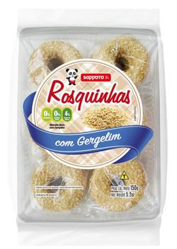 Rosquinhas biscoito doce com gergelim sembei 150g - sapporo - Biscoito ...
