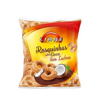 Rosquinhas De Coco Sem Lactose Liane 400g - Rosquinha / Sequilhos ...