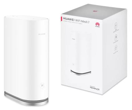 Roteador HUAWEI Mesh 7 Wi-Fi 6 Plus - AX6600 HarmonyOS Mesh+ NFC (1 torre) WS8800 - Branco ...