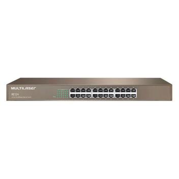 Roteador para computador switch 24 portas fast ethernet - Multilaser ...