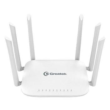 Roteador Wi-Fi 2100Mbps Porta Gigabit Com 6 Antenas -Greatek - Greatel ...