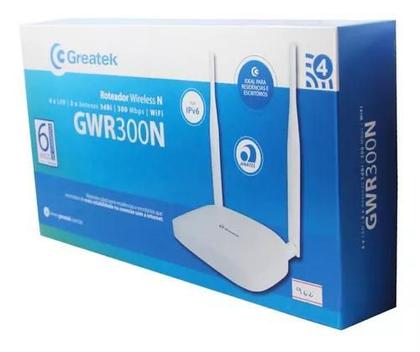 Roteador Wi-fi 300mbps 2.4ghz Greatek Gwr300n - Repetidor de Sinal ...