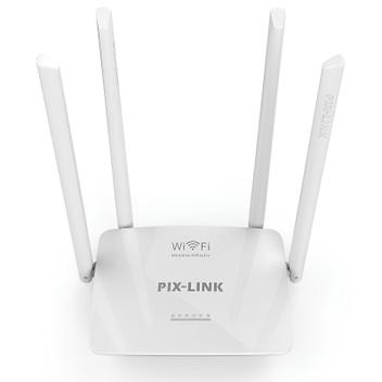 Roteador Wi-fi Wireless-N Router 300 Mbps 4 Antenas Pix Link - Genérico ...