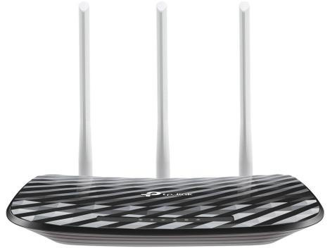 Roteador Wireless Tp-link Archer C20 733mbps - 3 Antenas 4 Portas Dual ...