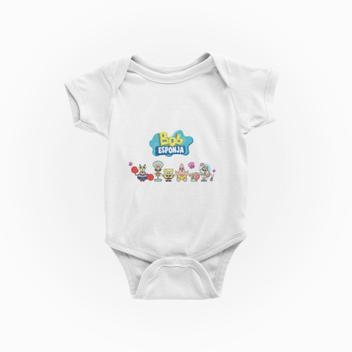 Roupa de Bebe Mesversário Body de Bebê Temático Bob Esponja - Like Geek ...