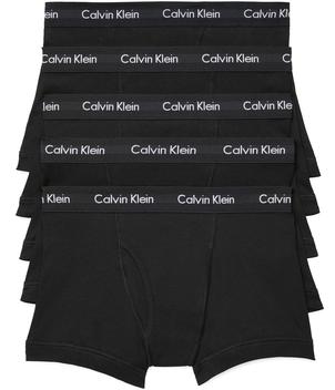 Roupa íntima Calvin Klein Cotton Classics, pacote com 5 malas ...