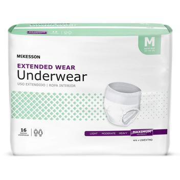 Roupa íntima descartável McKesson Extended Wear Incontinence - Roupa ...