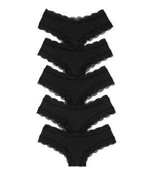 Roupa íntima Victoria's Secret PINK Lace Cheekster para mulheres ...