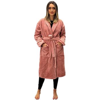 Roupão Habitat em Fleece Quadriculado Feminino - Roupão e Robe Feminino ...