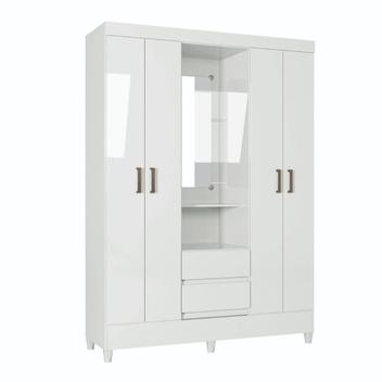 Roupeiro Fit 4.2 Capelinha C/PES 165761 Santos Andira - Guarda-Roupa ...