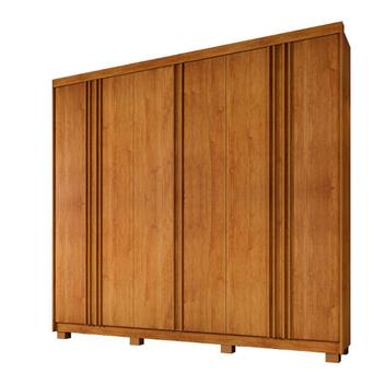 Roupeiro Lisboa com 6 Portas e 04 Gavetas em MDF Benetil - Guarda-Roupa ...