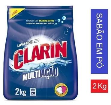 Sabão Em Pó Multiação - 2Kg Clarin - Clarin Clarin - Sabão - Magazine Luiza