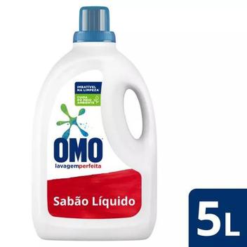 Sabão Líquido Omo Lavagem Perfeita 5l - Girando Sol - Sabão Líquido ...