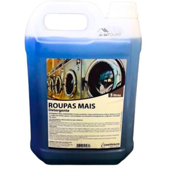 Sabão liquido para roupa 5l concentrado roupa mais biodegradavel ...