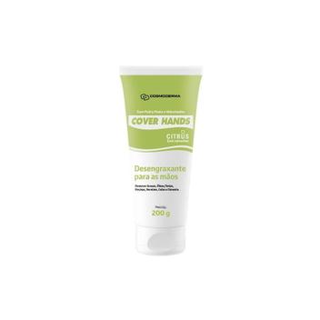 Sabonete Desengraxante Cover Hands Citrus 200g Cosmoderma - Sabonete ...