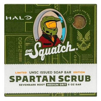 Sabonete Dr. Squatch Spartan Scrub 150 ml (pacote com 1) para homens ...