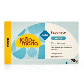 Sabonete Em Barra Baby Cream Joao e Maria Cimed 75g - Sabonete ...