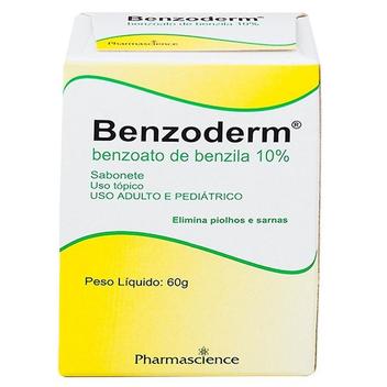 Sabonete em Barra Benzoderm Benzoato de Benzila 100mg/ml - 60g ...