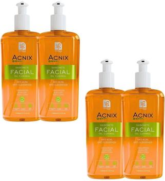SABONETE FACIAL ANTI ACNE ACNIX 140ml NATUFLORES 4un - Kit de ...