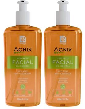 SABONETE FACIAL ANTI ACNE ACNIX 240ml NATUFLORES 2un - Sabonete Facial ...