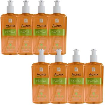 SABONETE FACIAL ANTI ACNE ACNIX 240ml NATUFLORES 8un - Kit de ...