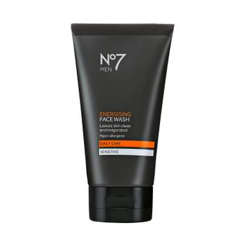 Sabonete facial No7 Men Energizante Sem Sabonete Energizante para Pele ...