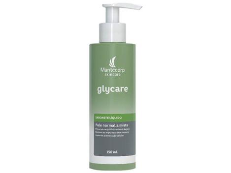 Sabonete Líquido Facial Mantecorp Skincare Glycare - 150ml - Sabonete ...