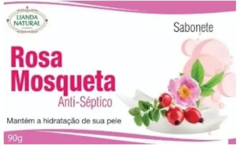 Sabonete natural de rosa mosqueta 90g - lianda natural - Sabonete ...