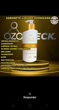 Sabonete OX3 líquido OZONIZADO - Ozonteck - Sabonete - Magazine Luiza