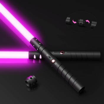 Sabre de Luz JVMusaber Force FX Dueling 2 em 1 - 15 Cores - 1,2m ...
