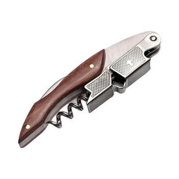 Saca-rolhas de Garçom Profissional com Aperto Ergonômico de Madeira ...