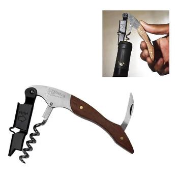 Saca rolhas premium presente abridor garrafa vinho profissional inox e ...