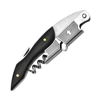 Saca-rolhas Profissional Ergonômico Com Cabo De Madeira Para Garçons ...