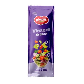 Sachê Vinagre de Álcool Tradicional 5ml 150 Unidades DMais - D'Mais ...