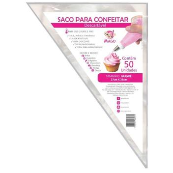Saco De Confeitar Desc. Grande C/50 Mago - Mago Indústria - Saco ...