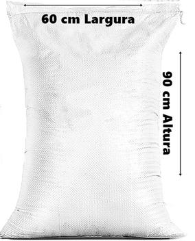 Saco de rafia entulho obra reforçado com 5 pecas 60 x 90cm - CK SACARIA ...