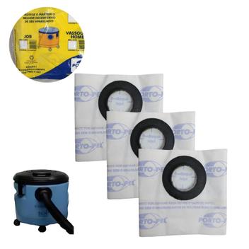 Saco descartável de aspirador de pó eletrolux gt 220 pro/job 11223 ...