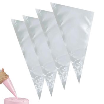 Saco Para Confeitar Médio 50 Uni Muito Resistente 22x34cm Descartável ...